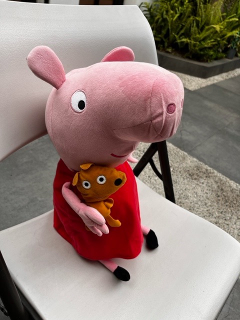 Big Peppa Pig stuffed toy (14 inches), Hobbies & Toys, Toys & Games on ...