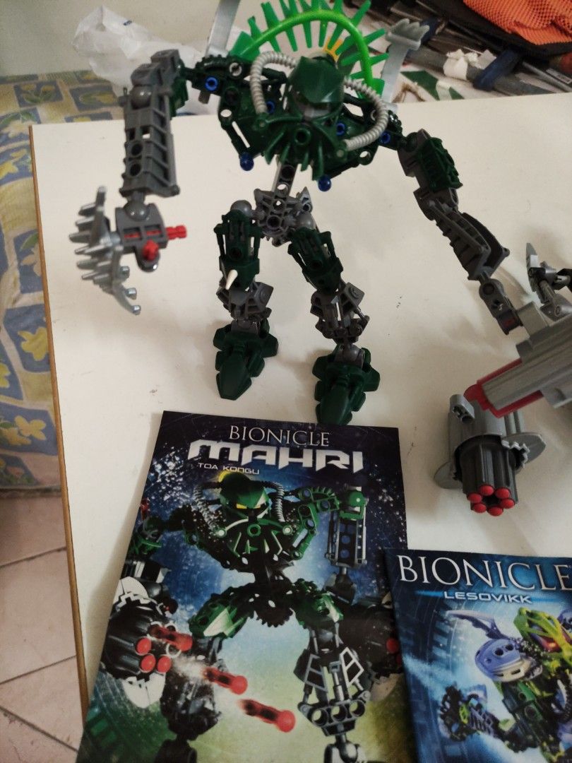 Bionicles and Bionicle craft, Hobbies & Toys, Toys & Games on Carousell