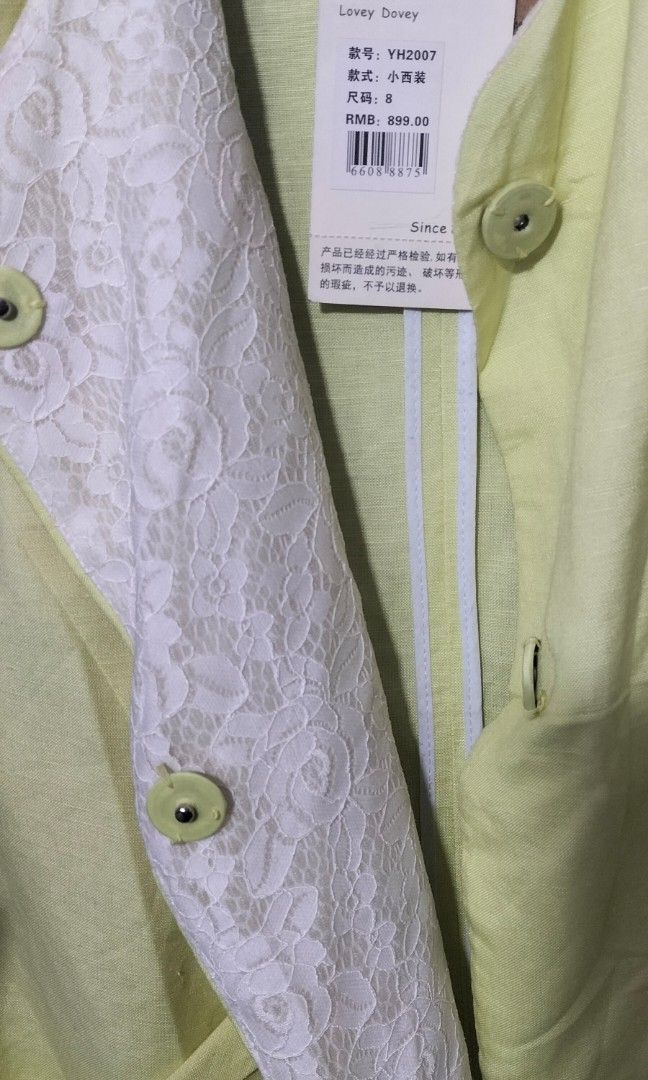 Blazer Atasan Outer Katbol Korea Lovey dovey mewah on Carousell