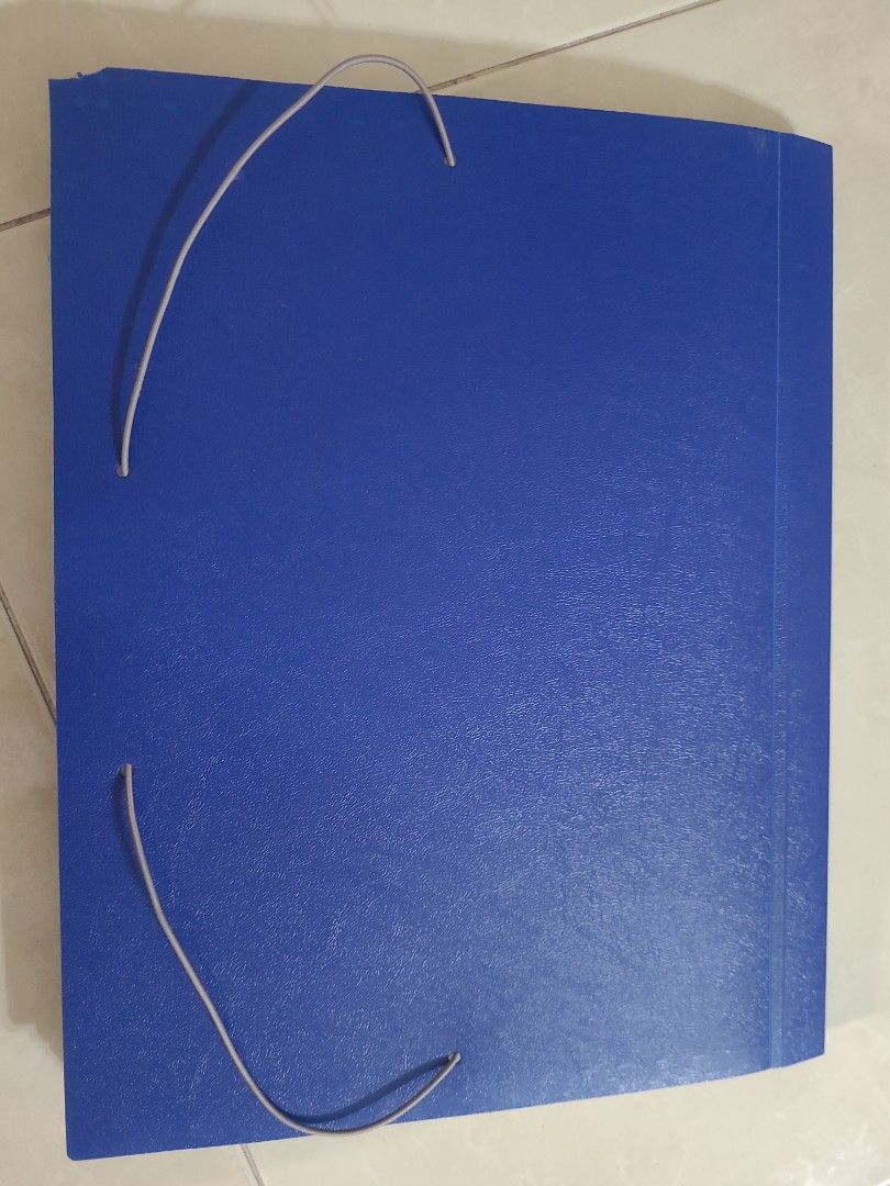 Blue colour folder/file, Hobbies & Toys, Stationery & Craft, Stationery ...