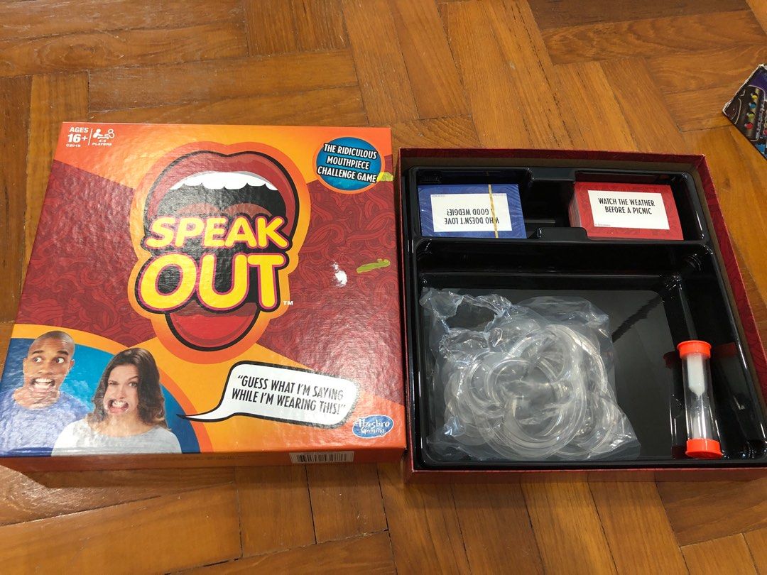 BN Speak Out game, Hobbies & Toys, Toys & Games on Carousell