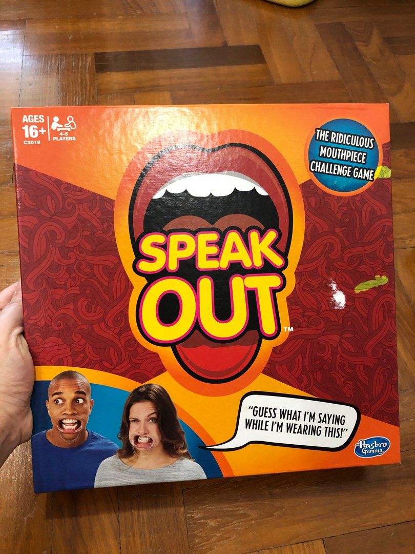 BN Speak Out game, Hobbies & Toys, Toys & Games on Carousell