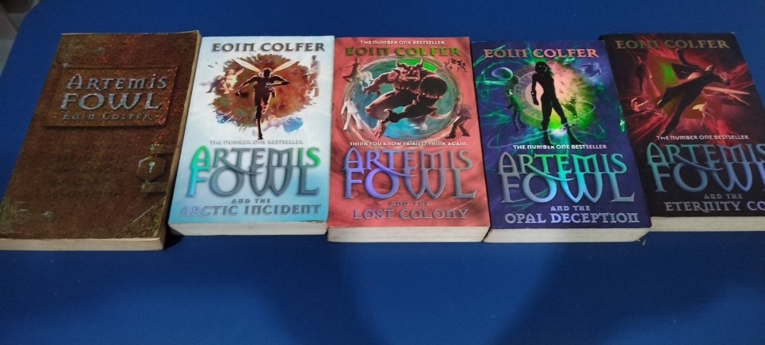 (Book) Artemis Fowl Series, Hobbies & Toys, Books & Magazines ...