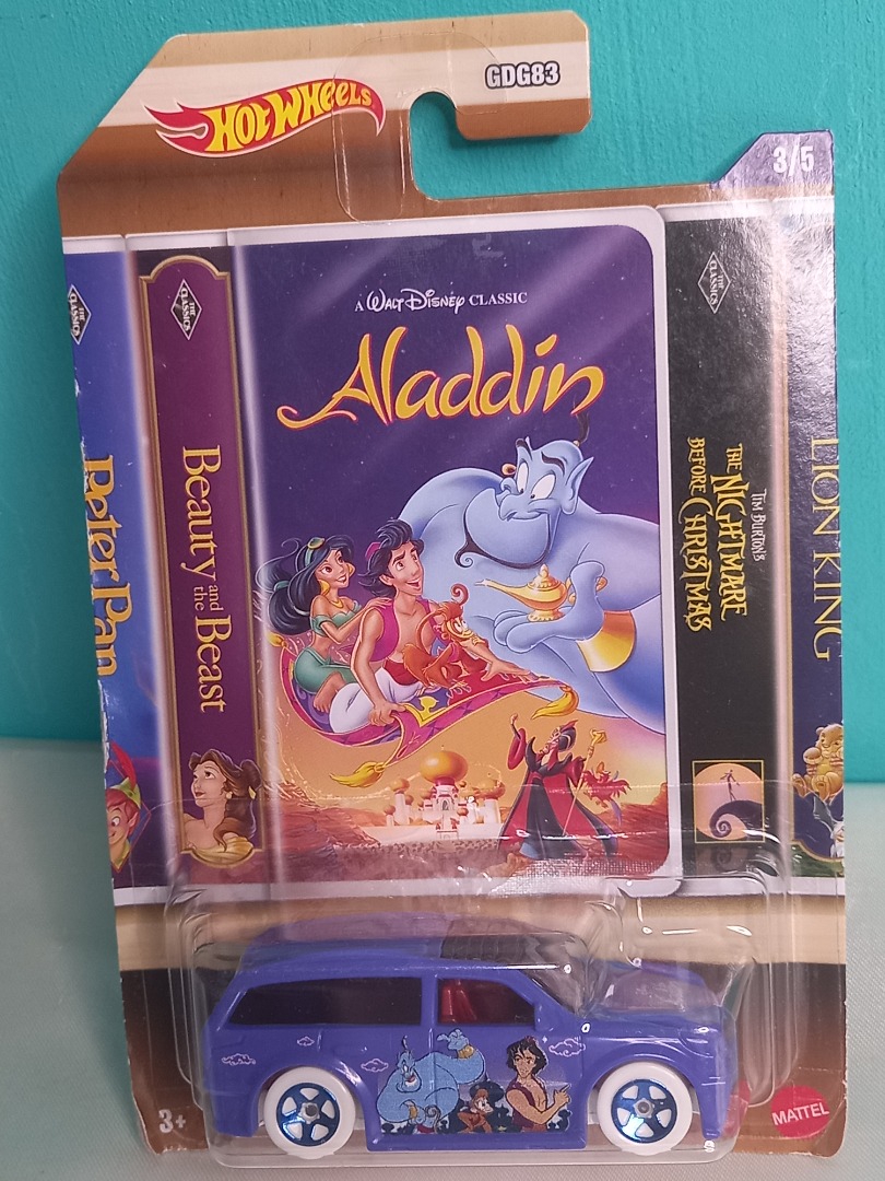 Boom Box 2015 Mattel Hot Wheels Disney Aladdin Toy Car on Carousell