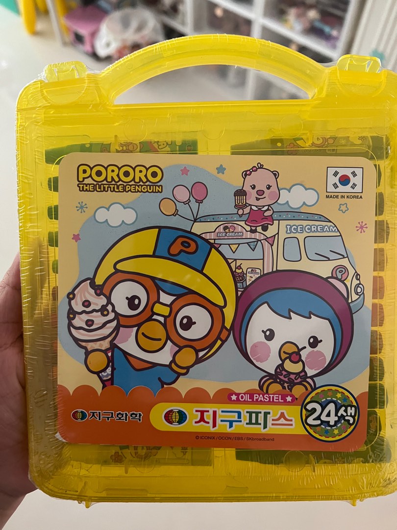 Brand new Pororo Oil Pastel Crayon, Hobbies & Toys, Stationery & Craft ...
