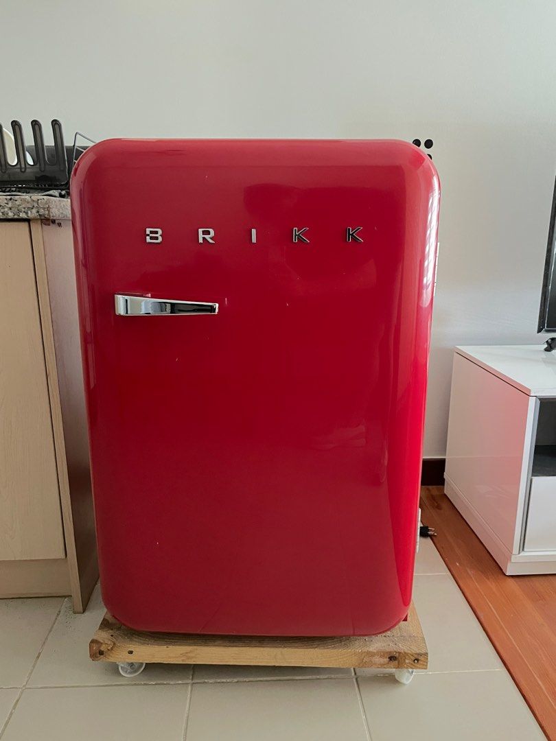 Brikk Refrigerator Red on Carousell