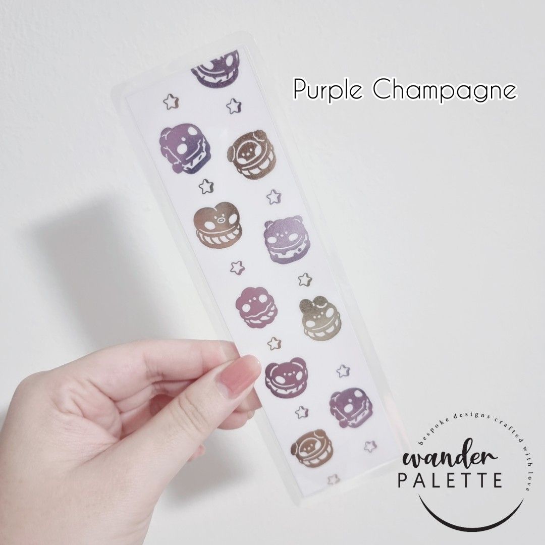 BT21 Macarons Bookmark, Hobbies & Toys, Stationery & Craft, Handmade ...