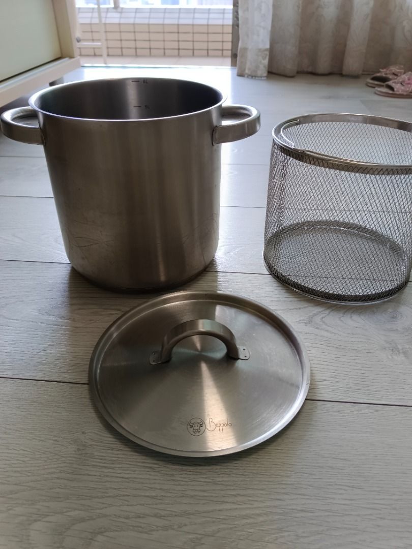 Buffalo Stainless Steel Cooking Pot, 家庭電器, 廚房電器, 其他廚具 - Carousell