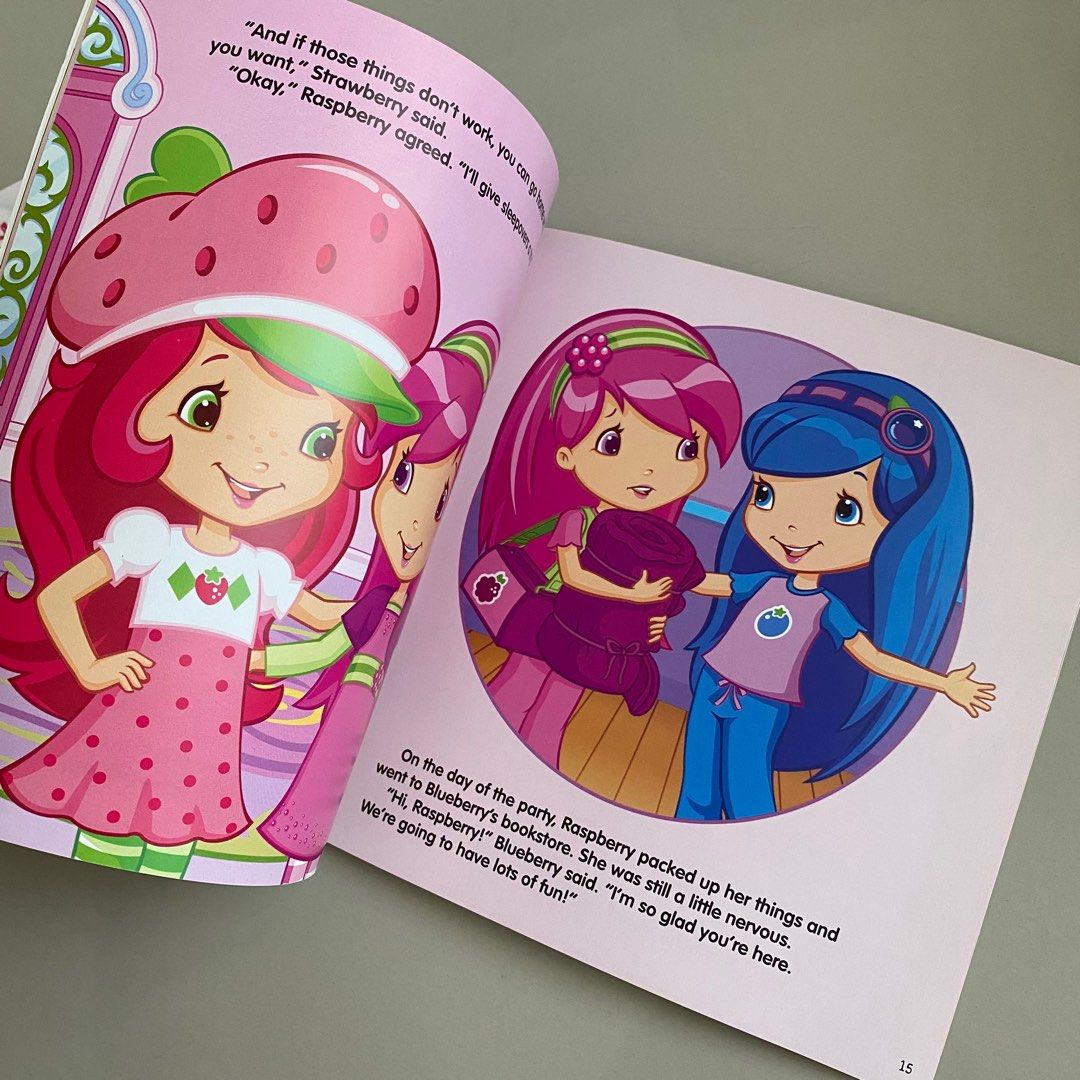 Buku Cerita Strawberry Shortcake My First Sleepover, Buku & Alat Tulis ...