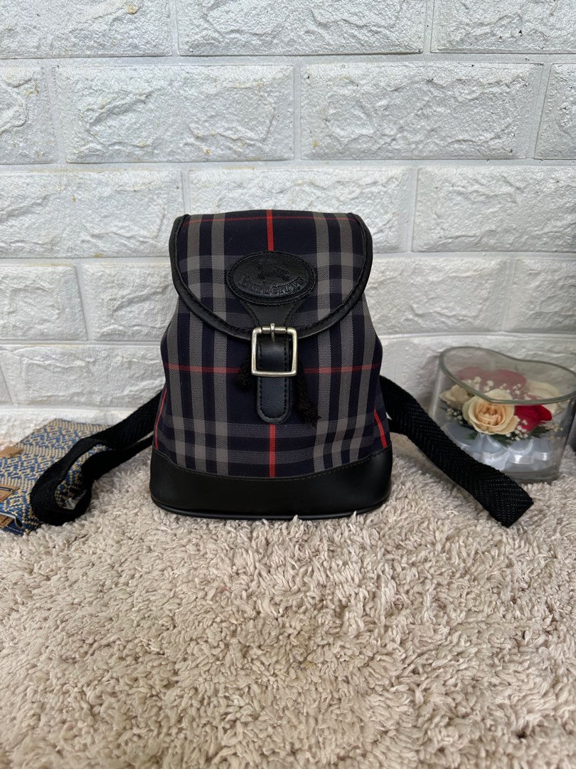 Burberrys mini backpack, Luxury, Bags & Wallets on Carousell