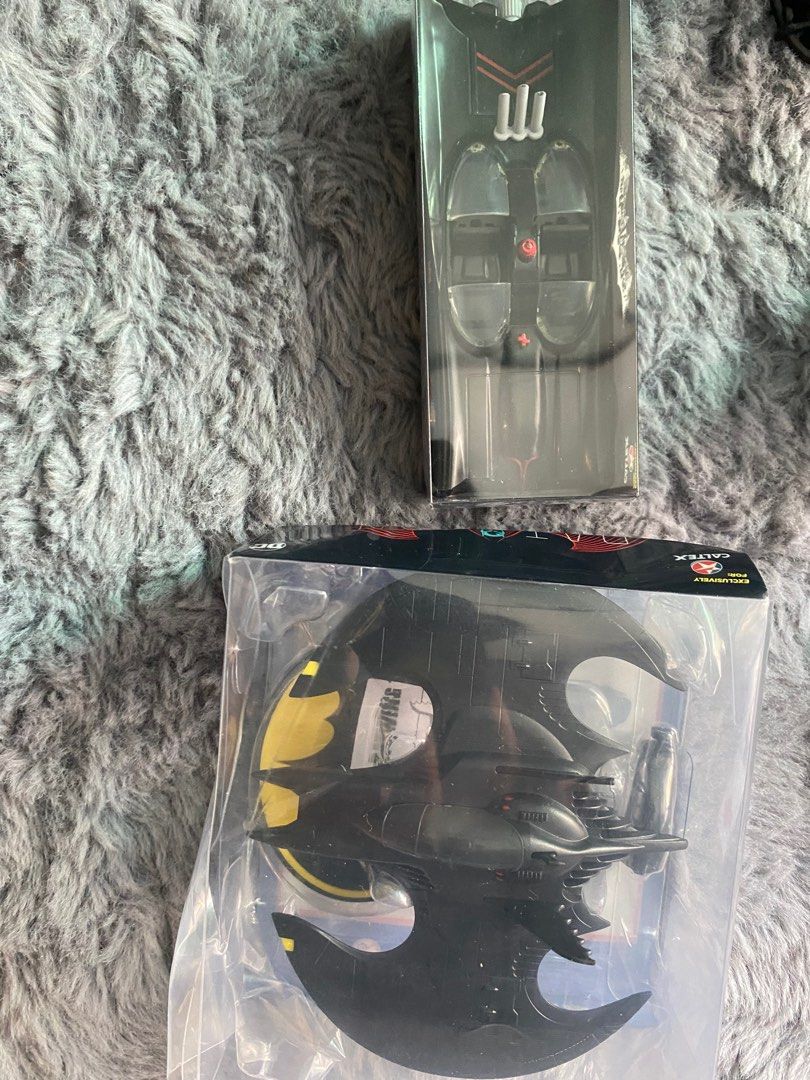 Caltex batman : Batmobile 1966 & Batwing 1989 (Rare), Hobbies & Toys ...