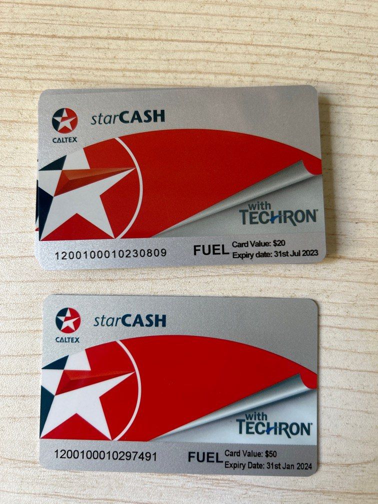 Caltex Petrol card, Tickets & Vouchers, Vouchers on Carousell