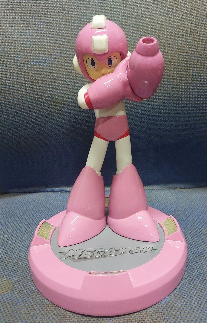 Capcom Mega Man 25th Anniversary Statue(Pink Version), Hobbies & Toys ...