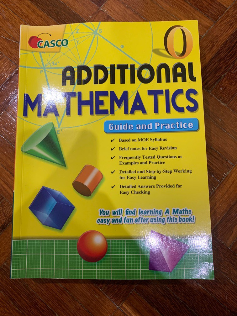 Casco Additional Maths workbook, Hobbies & Toys, Books & Magazines ...