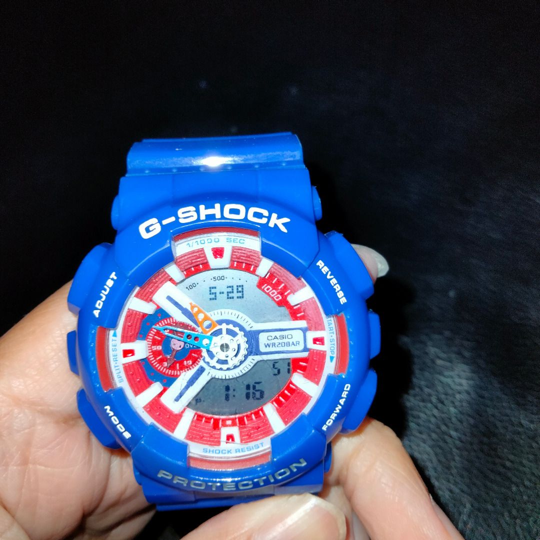 Casio GA110 Model G-Shock X Avengers Marvels Captain America Kids Watch ...