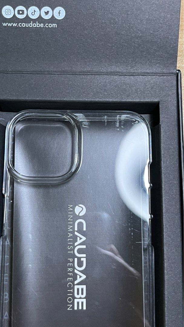 iPhone 13 - Caudabe Lucid Clear Case, Mobile Phones & Gadgets, Mobile ...