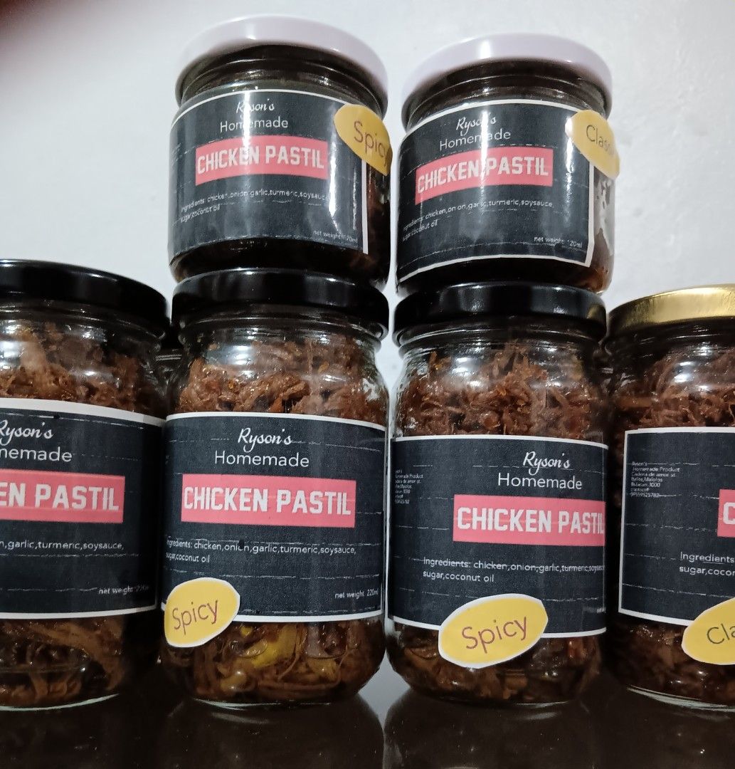 Chicken Pastil in a jar, Food & Drinks, Packaged & Instant Food on ...
