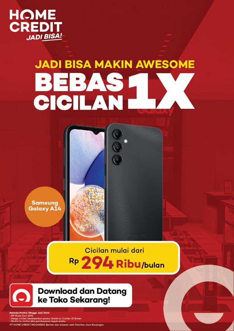 Cicil handphone pakai homecredit, Telepon Seluler & Tablet, Ponsel ...