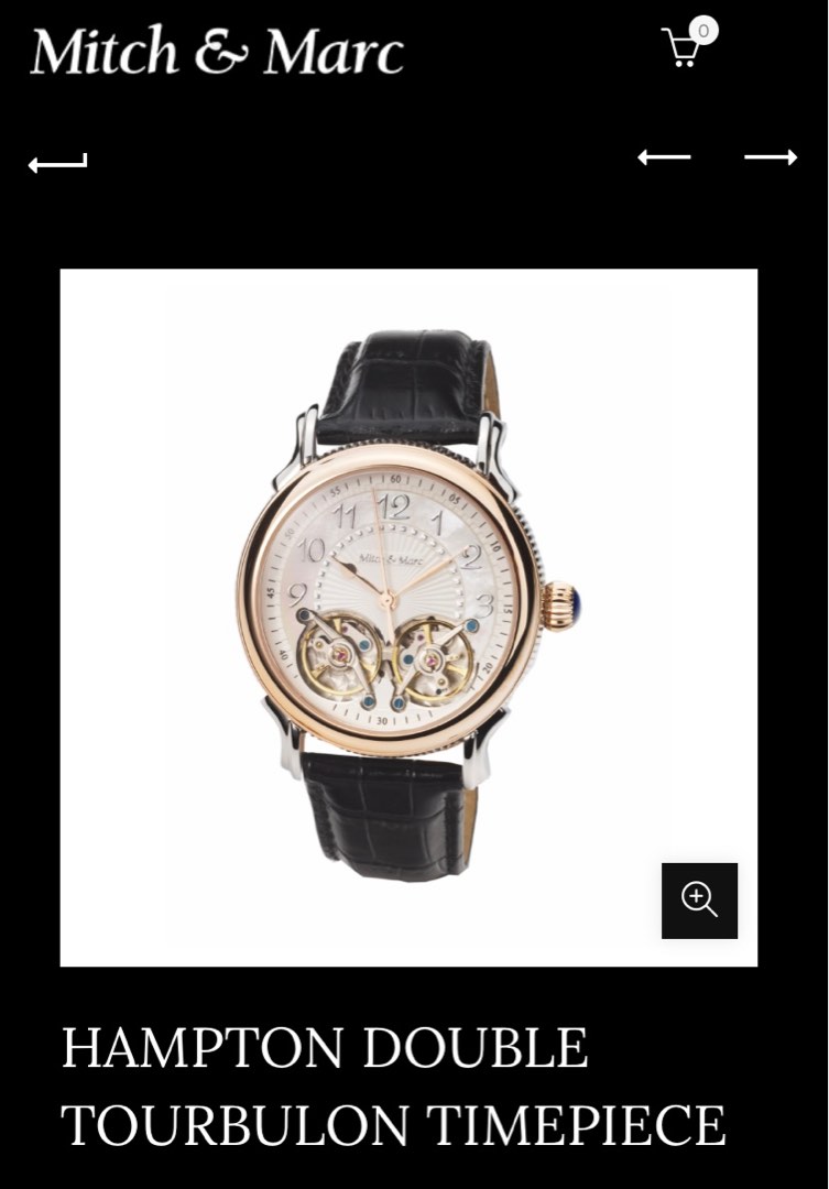 Mitch & Marc Watch, Luxury, Watches on Carousell