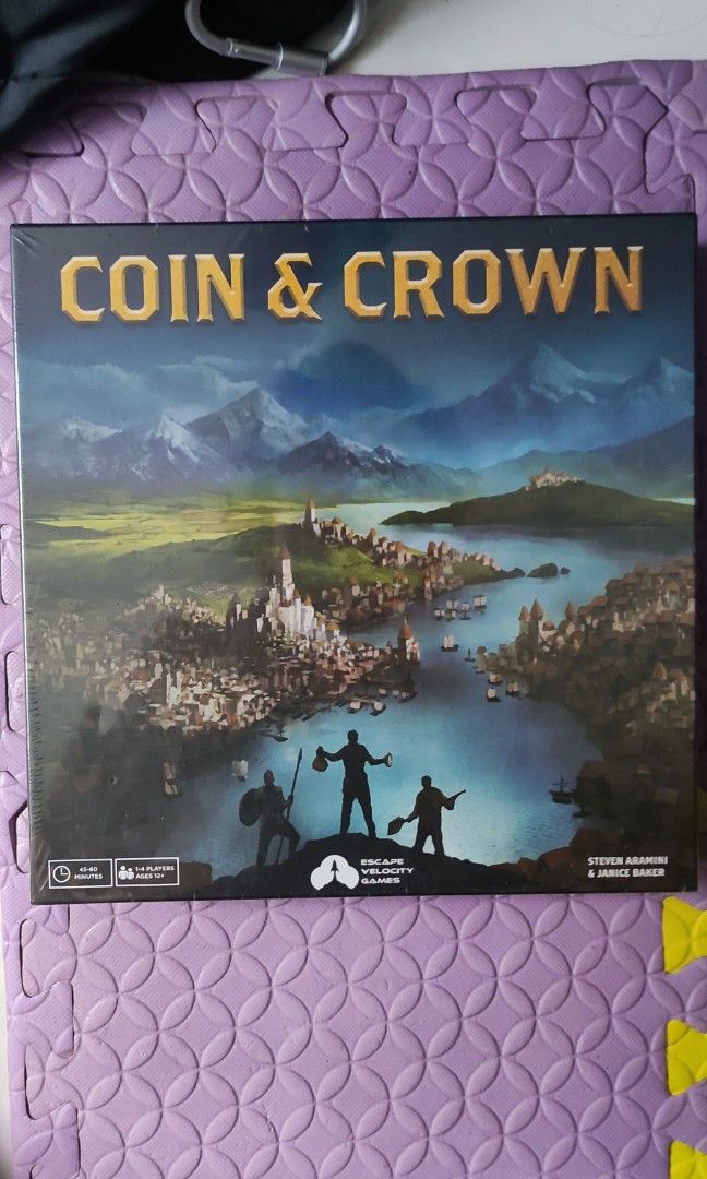 Coin & Crown Kickstarter Board Game, Hobbies & Toys, Toys & Games on ...