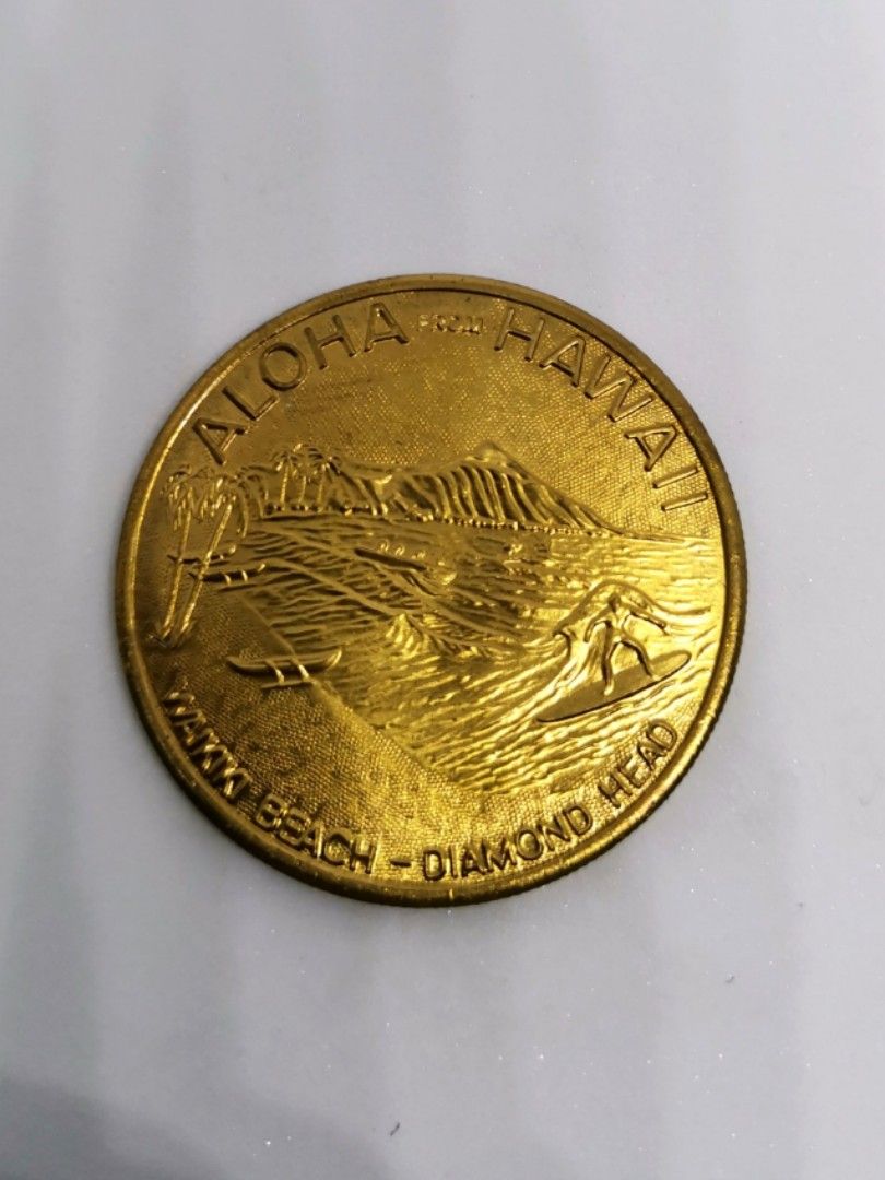 Coins of Hawaii Token Dollar Set in Original Frame - ONLY 4 on Carousell