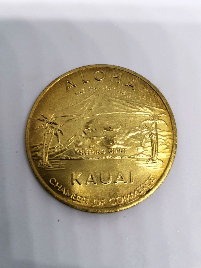 Coins of Hawaii Token Dollar Set in Original Frame - ONLY 4 on Carousell