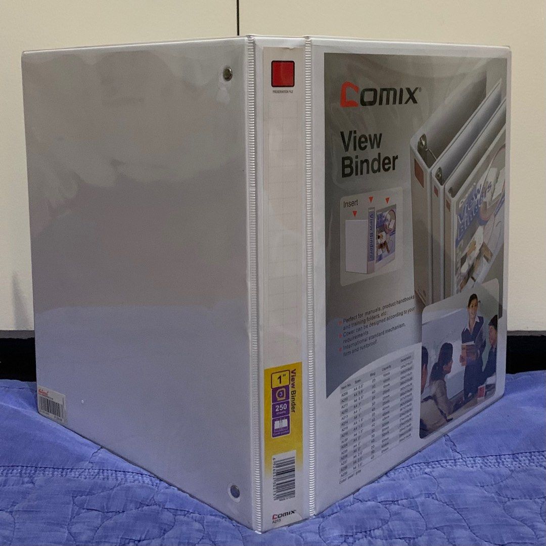Comix 1” Binder on Carousell