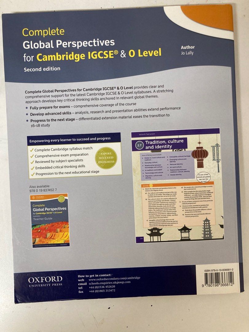 Complete Global Perspectives for Cambridge IGCSE (CIE IGCSE Complete Series), 興趣及遊戲, 書本 & 文具 ...