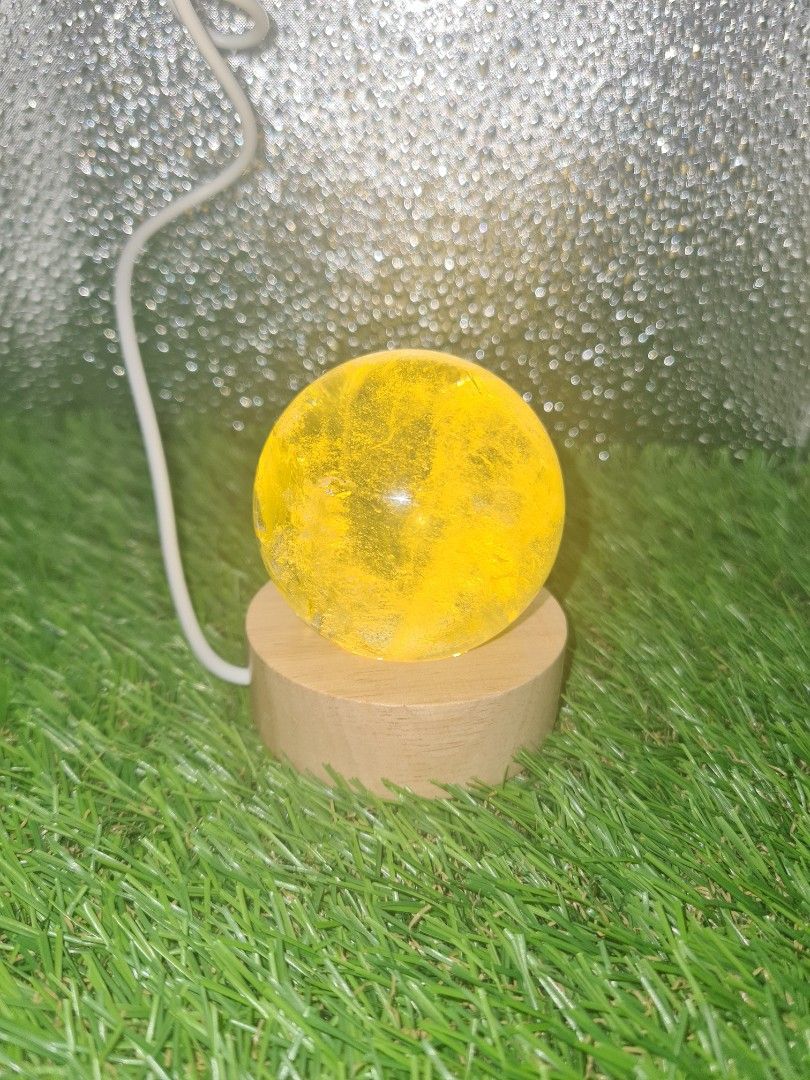 crystal holder sphere stand usb base light wooden base for ball crystal ...