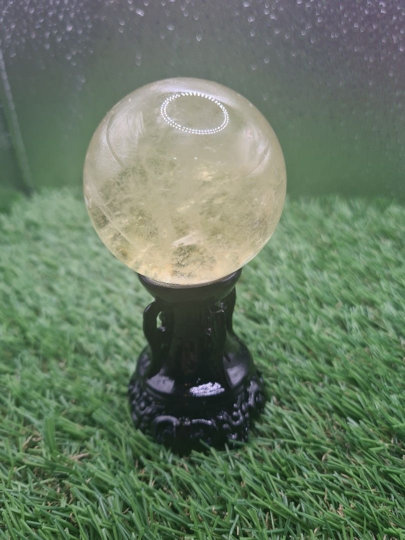 crystal holder sphere stand usb base light wooden base for ball crystal ...