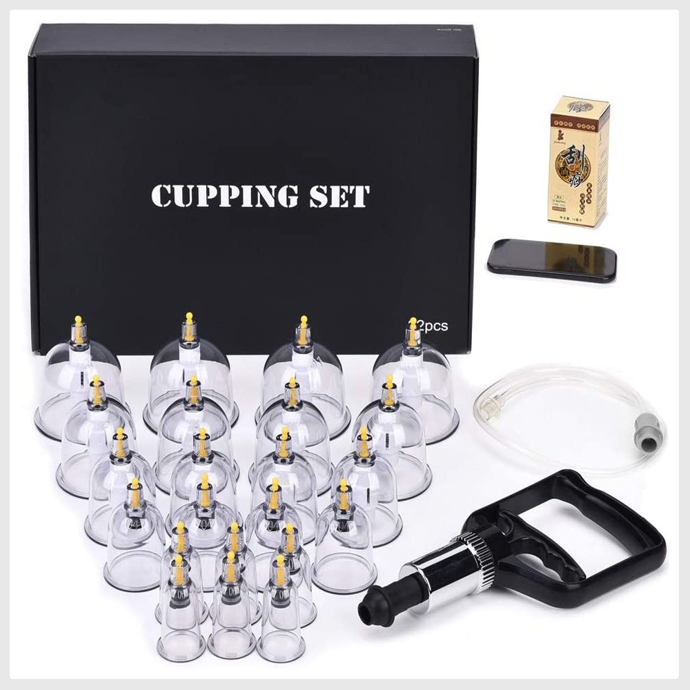 Cupping Set Professional Chinese Acupoint Cupping Therapy Sets Portable ...