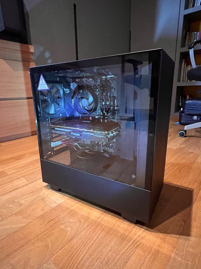 Custom-built PC Asus ROG Strux B450-F ATX, AMD Ryzen 5 3600, RTX2070 ...