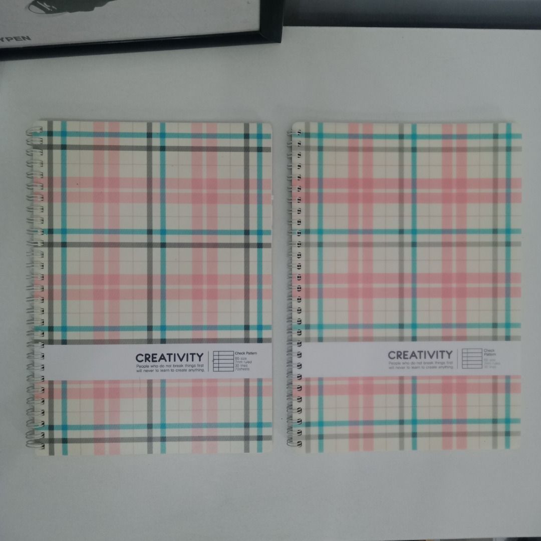 daiso japan b5 notebook 7mm ruled - made in korea on Carousell