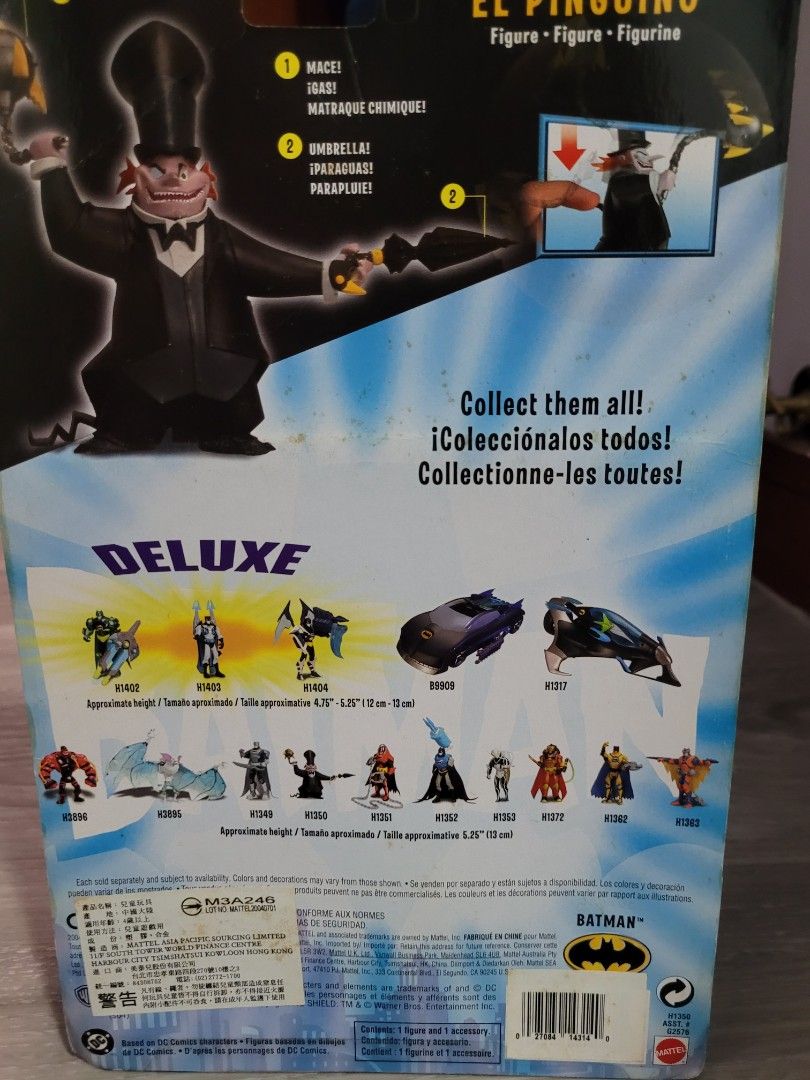 Deluxe Tux the Penguine- Batman EXP, Hobbies & Toys, Toys & Games on ...