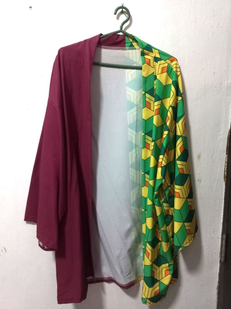 DEMON SLAYER GIYUU TOMIOKA OUTERWEAR, Women's Fashion, Coats, Jackets ...