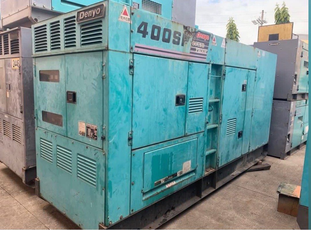 Denyo Generator 400 kVA Japan Surplus, Commercial & Industrial ...