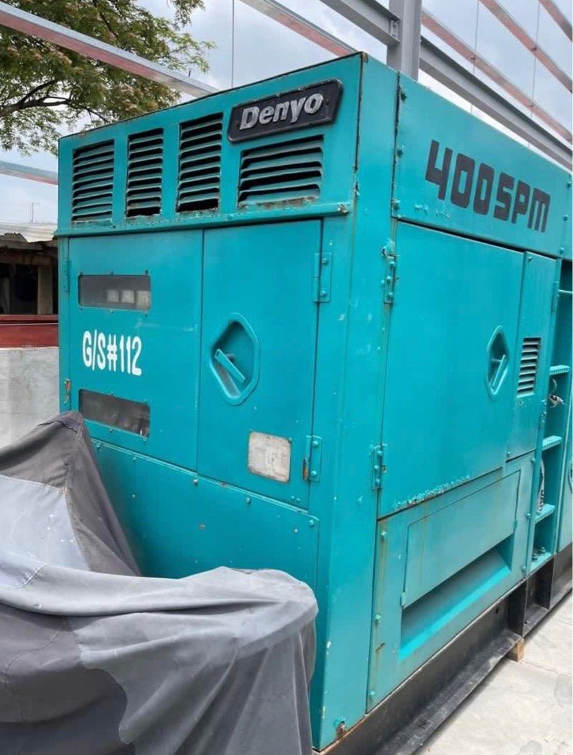 Denyo Generator 400 kVA Japan Surplus, Commercial & Industrial, Industrial Equipment on Carousell