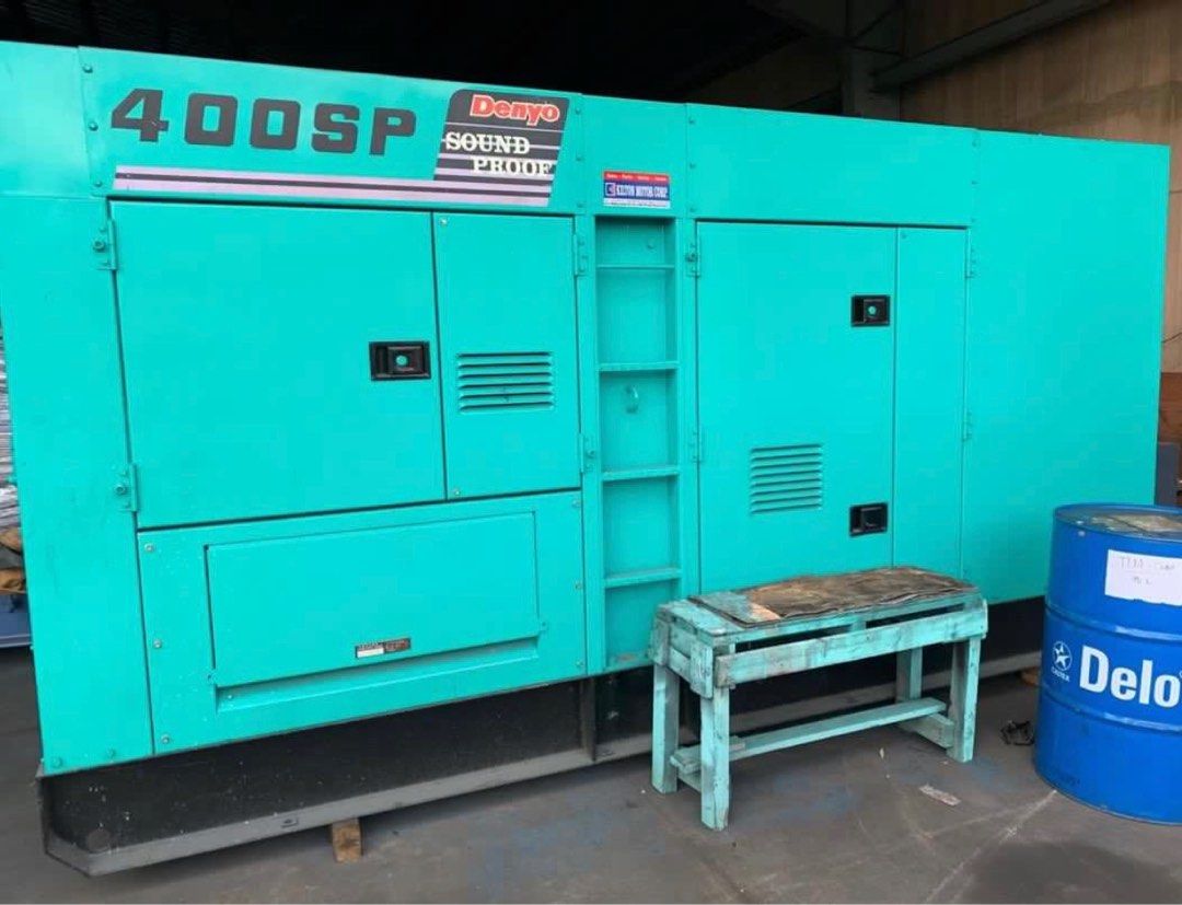 Denyo Generator 400 kVA Japan Surplus, Commercial & Industrial ...