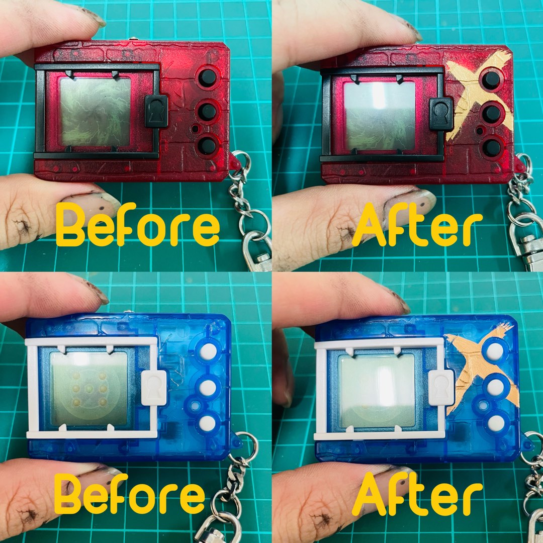 Digivice vPet X Re-drawing, Hobbies & Toys, Toys & Games on Carousell