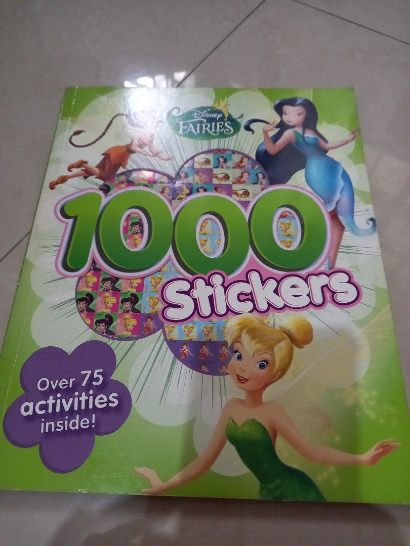 Disney Fairies 1000 stickers and activities on Carousell