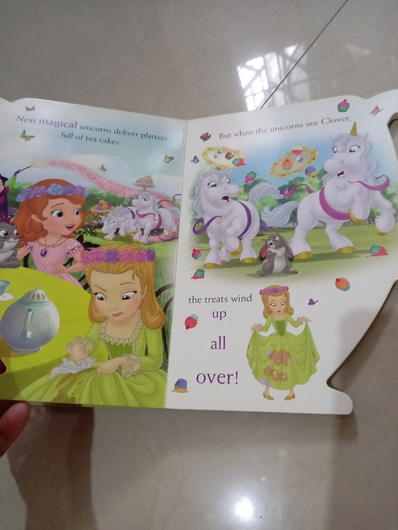 Disney's Sofia the First Cup of Tea Story Board Book on Carousell