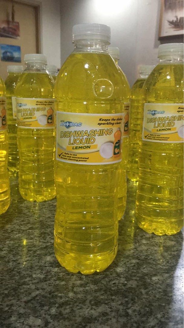 DIY dishwashing liquid lemon scent on Carousell