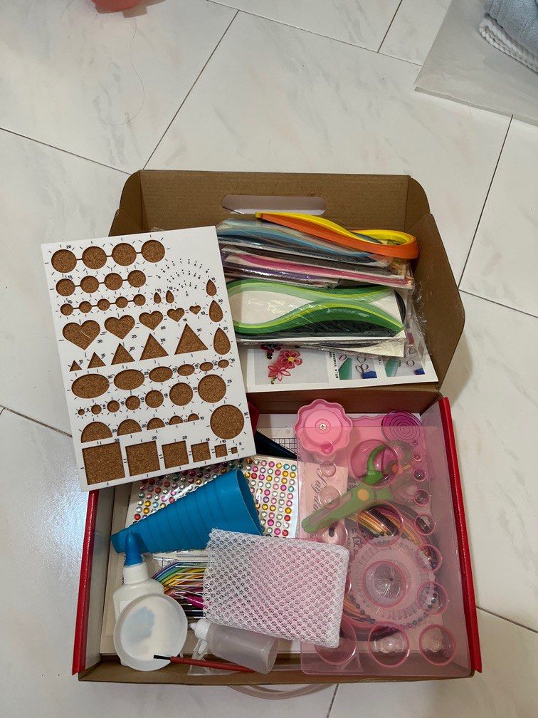 DIY Paper Crafting Set, Hobbies & Toys, Stationery & Craft, Craft ...