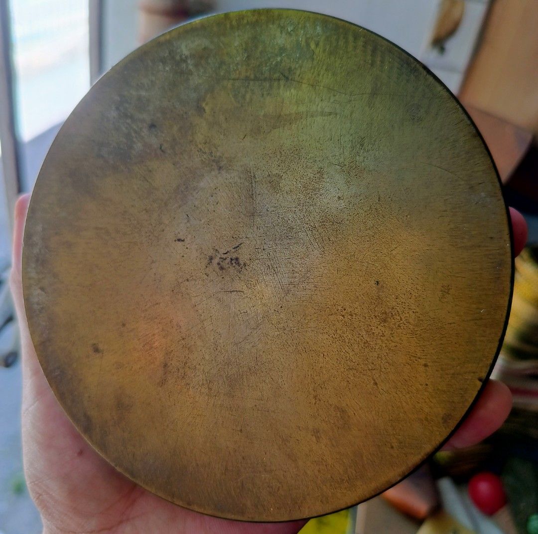 Edo Period Japanese Finely Cast Bronze Mirror, Hobbies & Toys ...