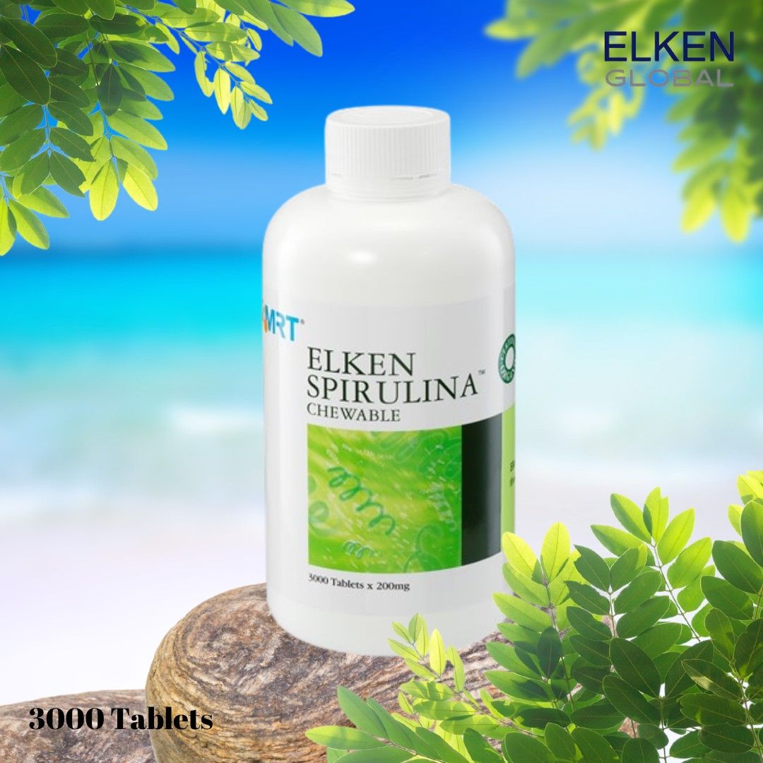 Elken spirulina 3000T, Health & Nutrition, Health Supplements, Health Food, Drinks & Tonics on ...