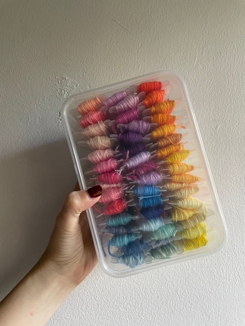 Embroidery threads, Hobbies & Toys, Stationery & Craft, Craft Supplies ...