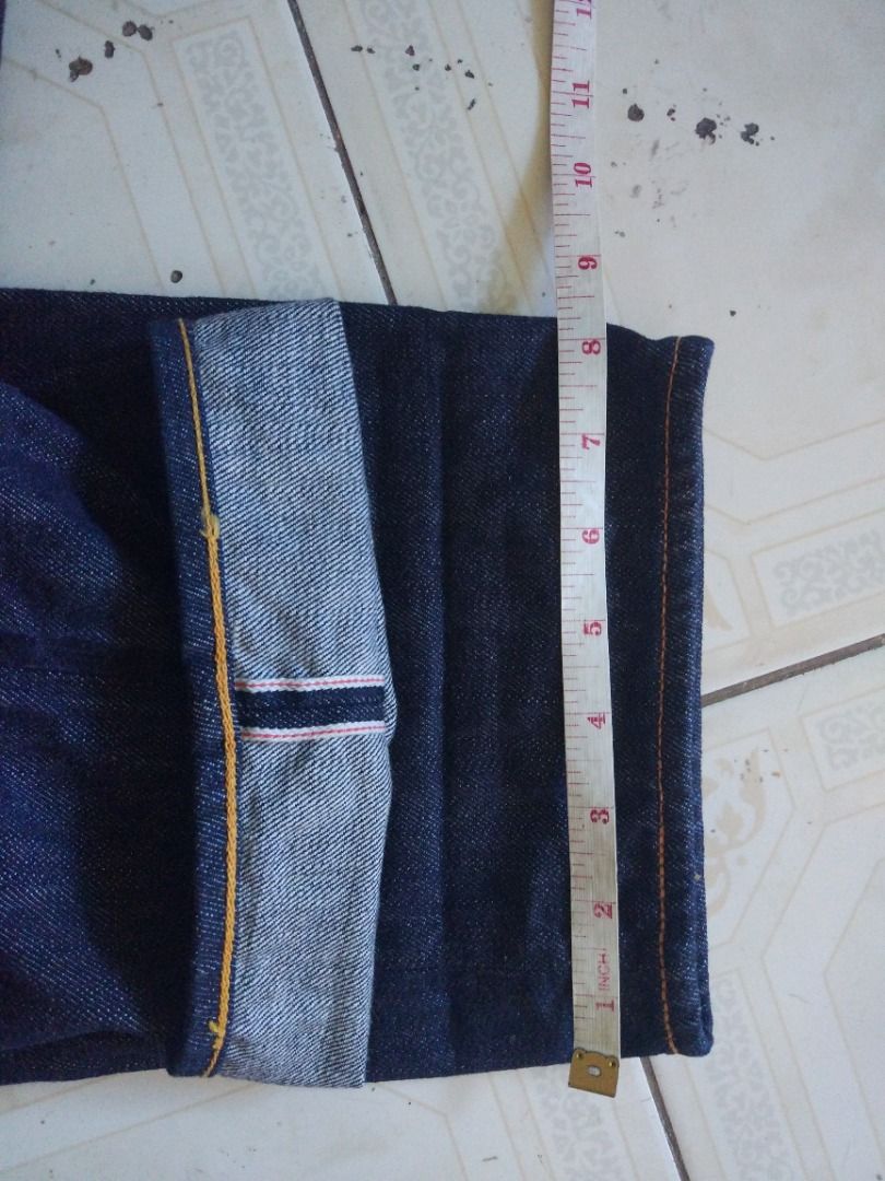Evisu Kumamon Japan Selvedge jean 34 actual on Carousell