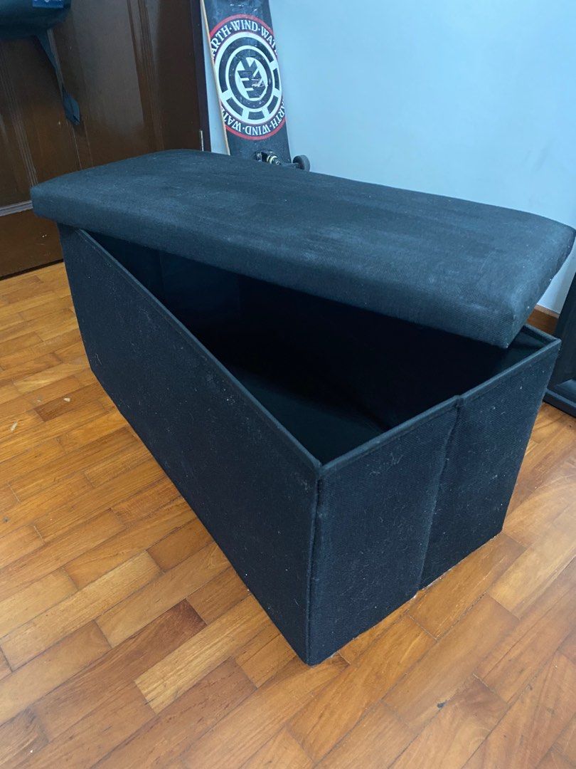 Fabric Storage Box / Sofa Seat / Organiser Bench, Furniture & Home ...