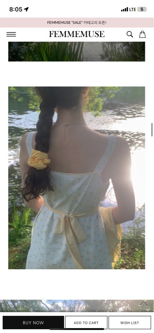 Femmemuse Summer Dress Cottagecore, Women's Fashion, Dresses & Sets, Dresses on Carousell