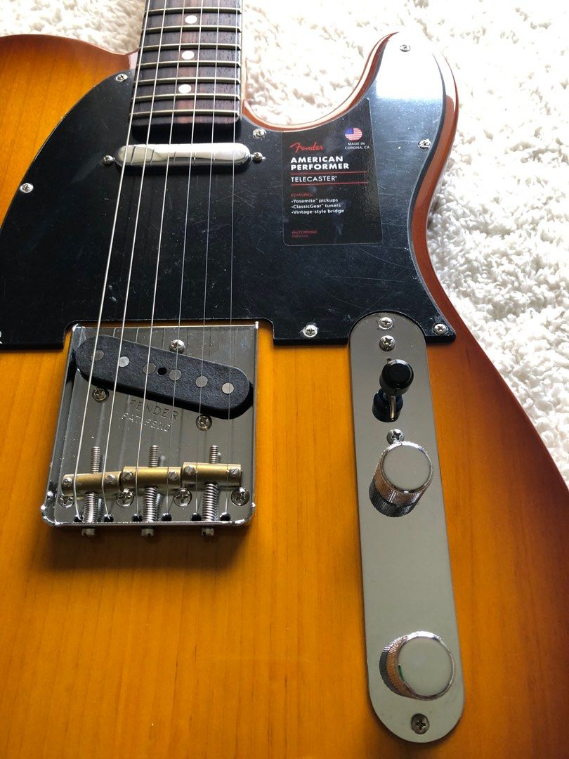 Fender American Performer Telecaster, Hobbies & Toys, Music & Media ...